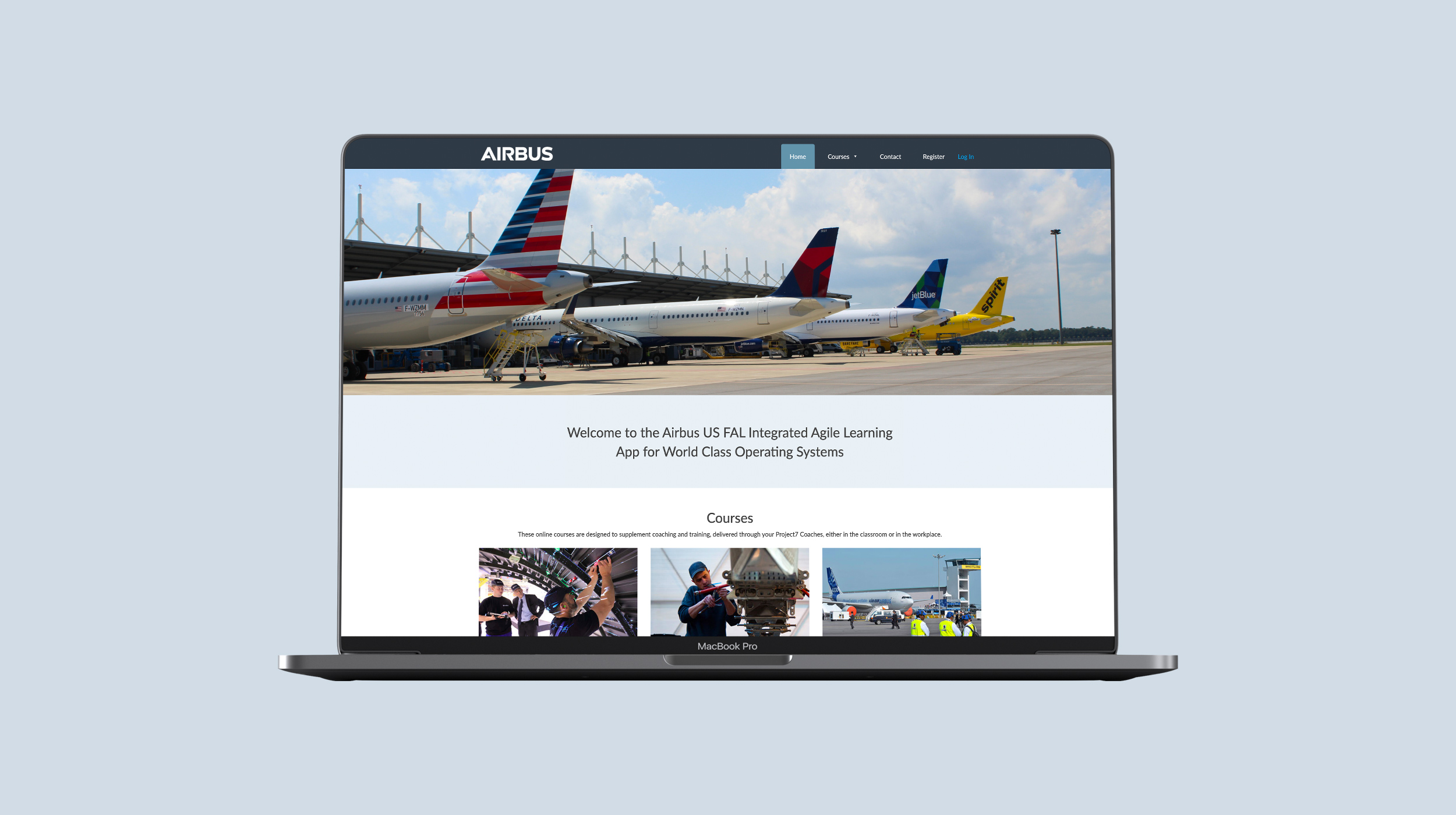 Airbus Agile Learning - The Immersive Learning Studio
